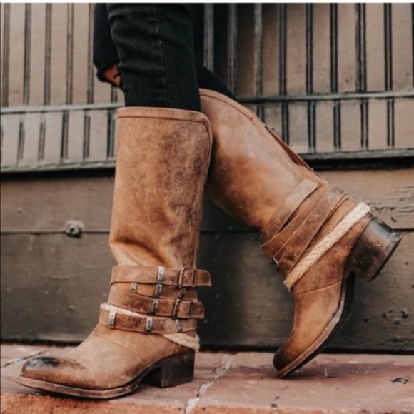 Freebird by Steven | Shoes | Free Bird By Steven Womens Drove Us 9 Leather Distressed Brown ...